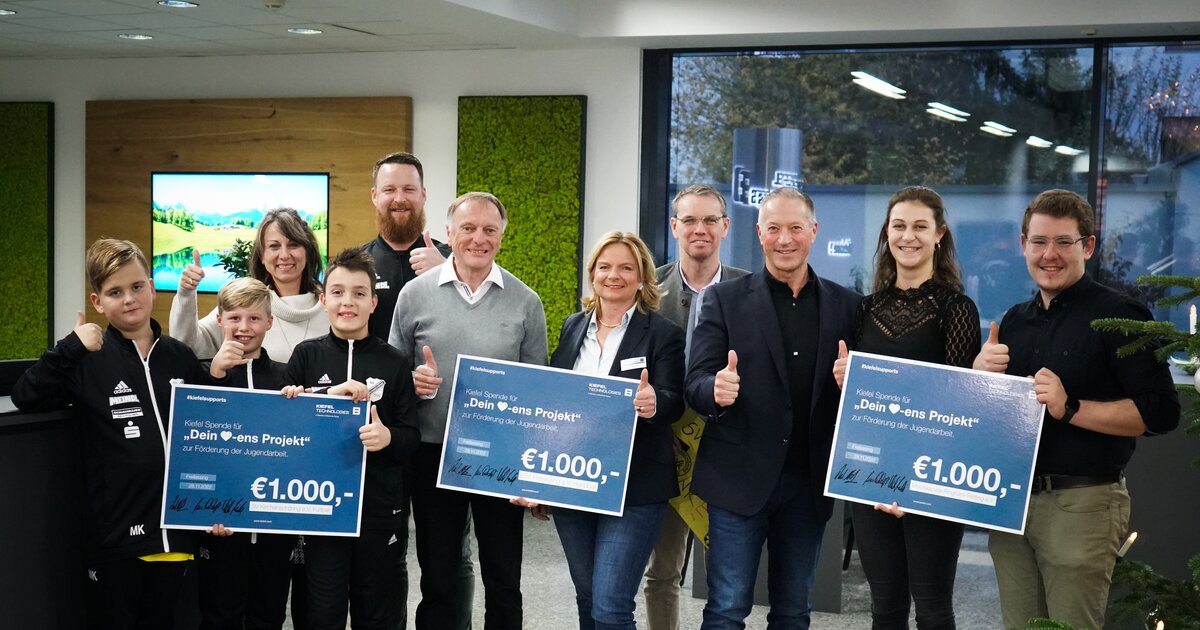 Kiefel supports projects of the heart : Brückner